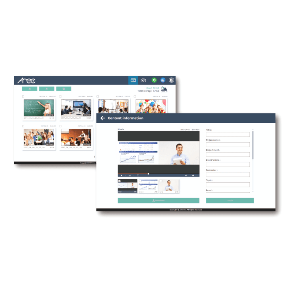 Thiết bị giảng dạy trực tuyến – Họp trực tuyến AREC LS-200 - ANHKIET